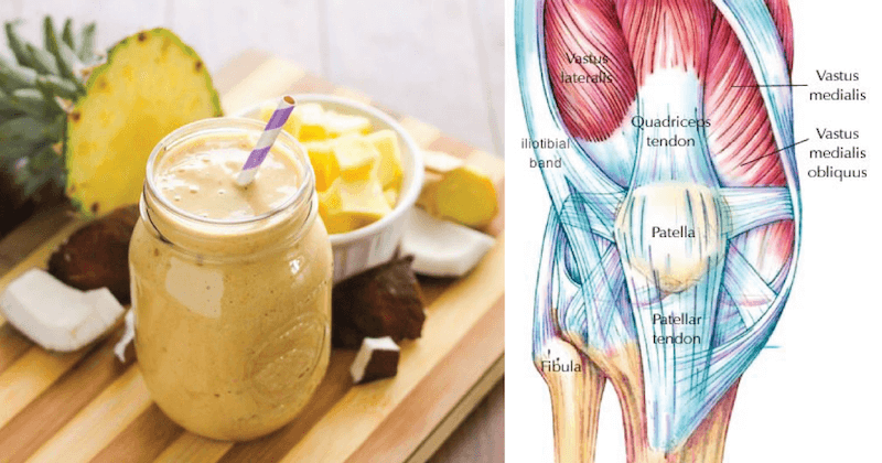 Get Rid of Knee Pain With This Cinnamon Pineapple Smoothie. It ...
